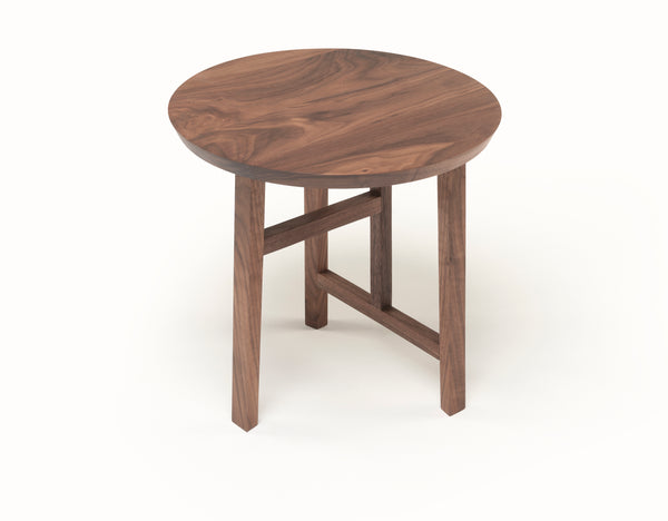 Trio Side Table with Wood Top – Hammer And Spear