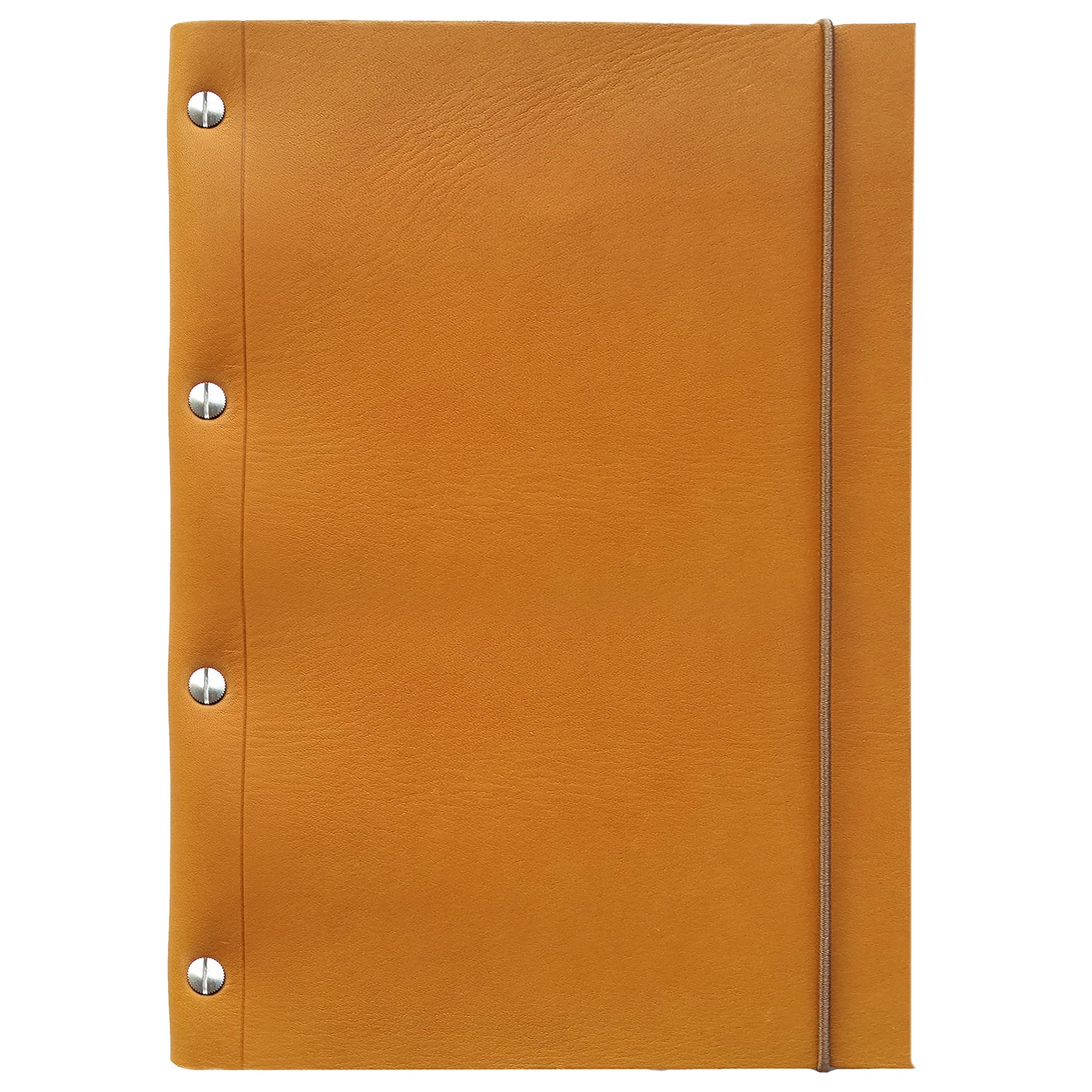 Large Leather Notebook in Gold – Hammer And Spear