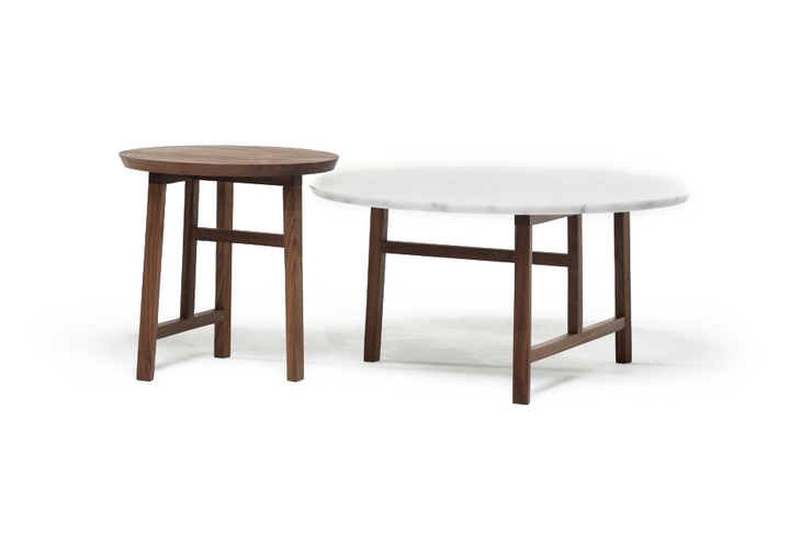 Trio Side Table with Wood Top – Hammer And Spear
